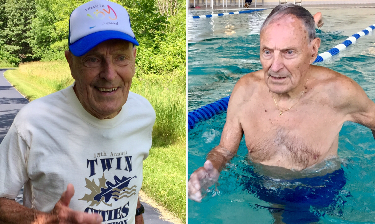 92 Year Old Runner Is Great Grandpa Strong